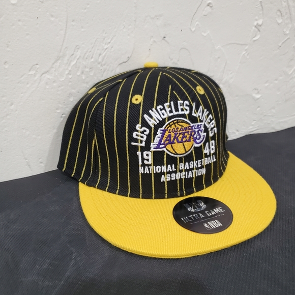 Unk | Accessories | Ultra Game Nba Los Angeles Lakers 948 Snapback Hat ...